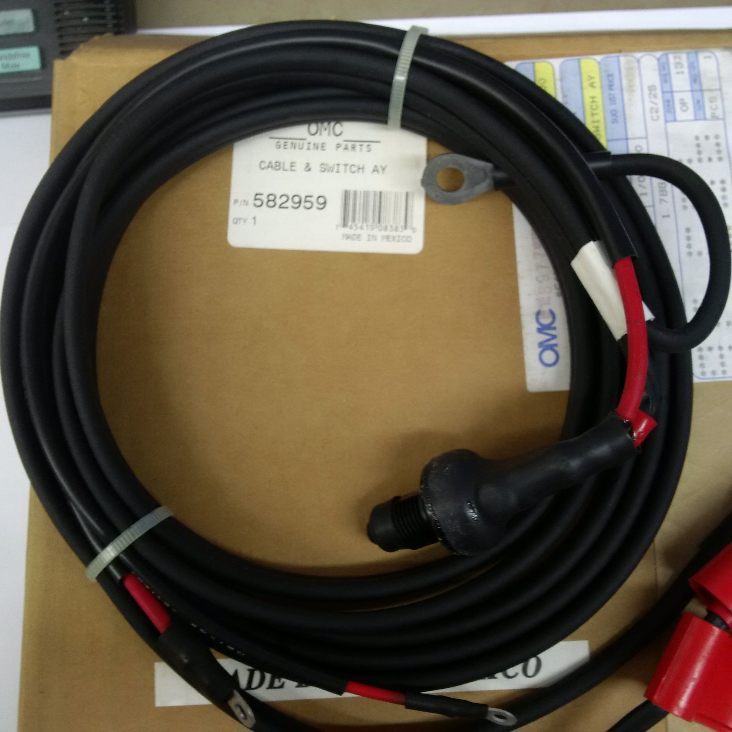 Cable and Kill switch assy - HHBC